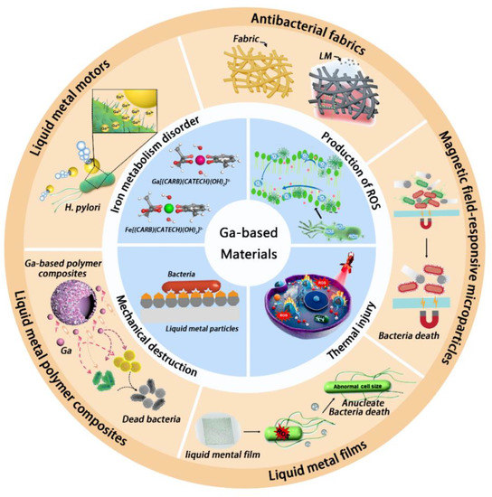 Gallium-Based Liquid Metal Materials for Antimicrobial Applications