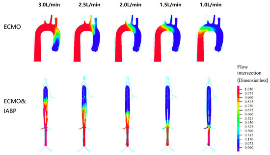 Hemodynamic Effect of Pulsatile on Blood Flow Distribution with VA ECMO: A Numerical Study