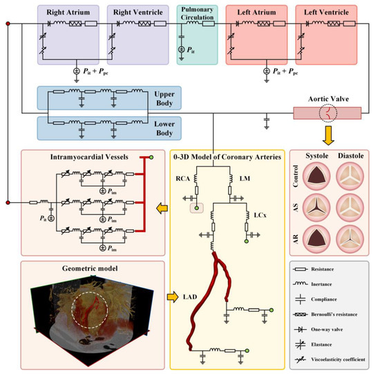 The Influence of Aortic Valve Disease on Coronary Hemodynamics: A Computational Model-Based Study