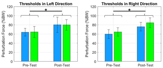 Training Postural Balance Control with Pelvic Force Field at the ...