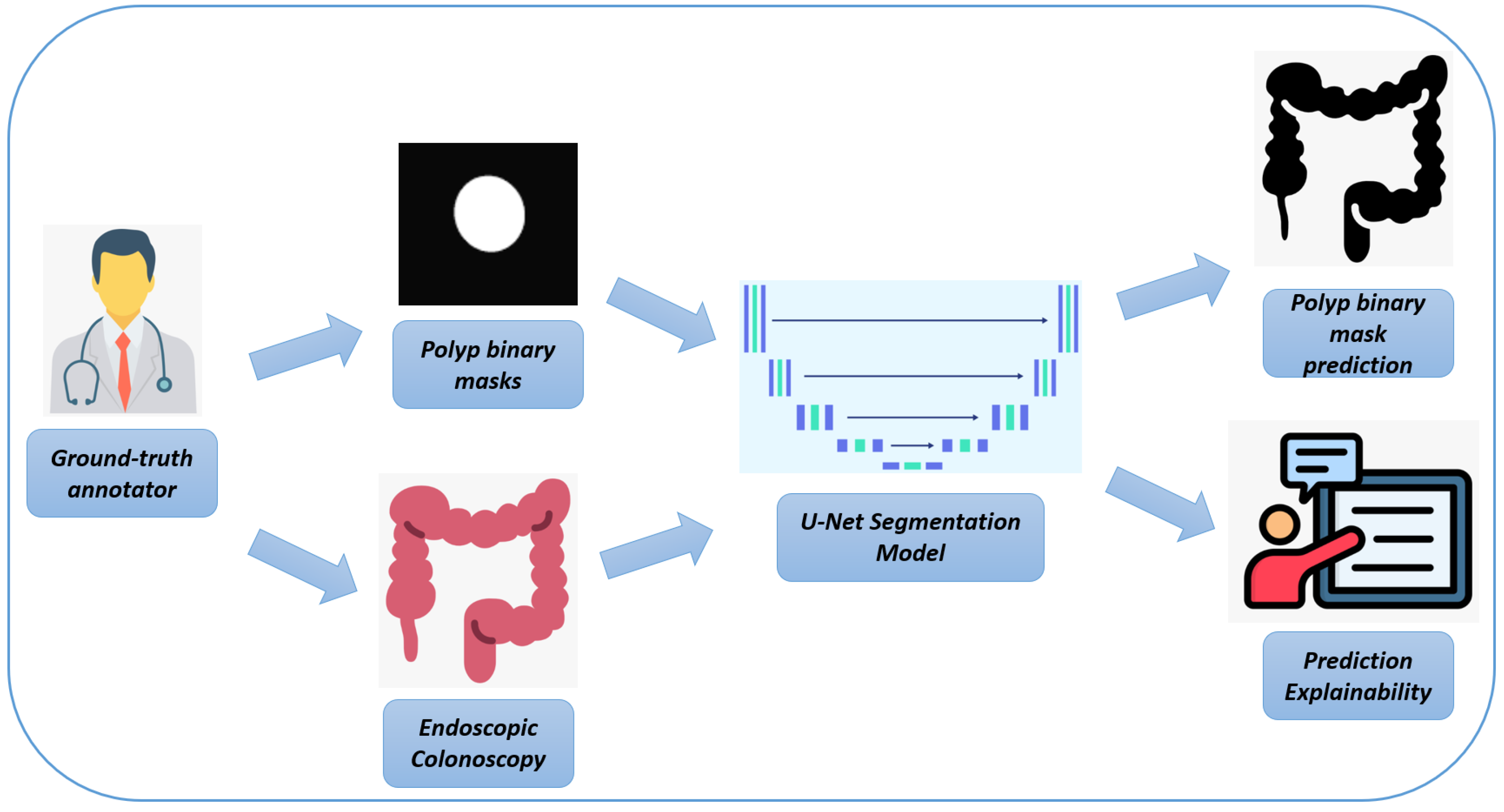 A Method for Polyp Segmentation Through U-Net Network