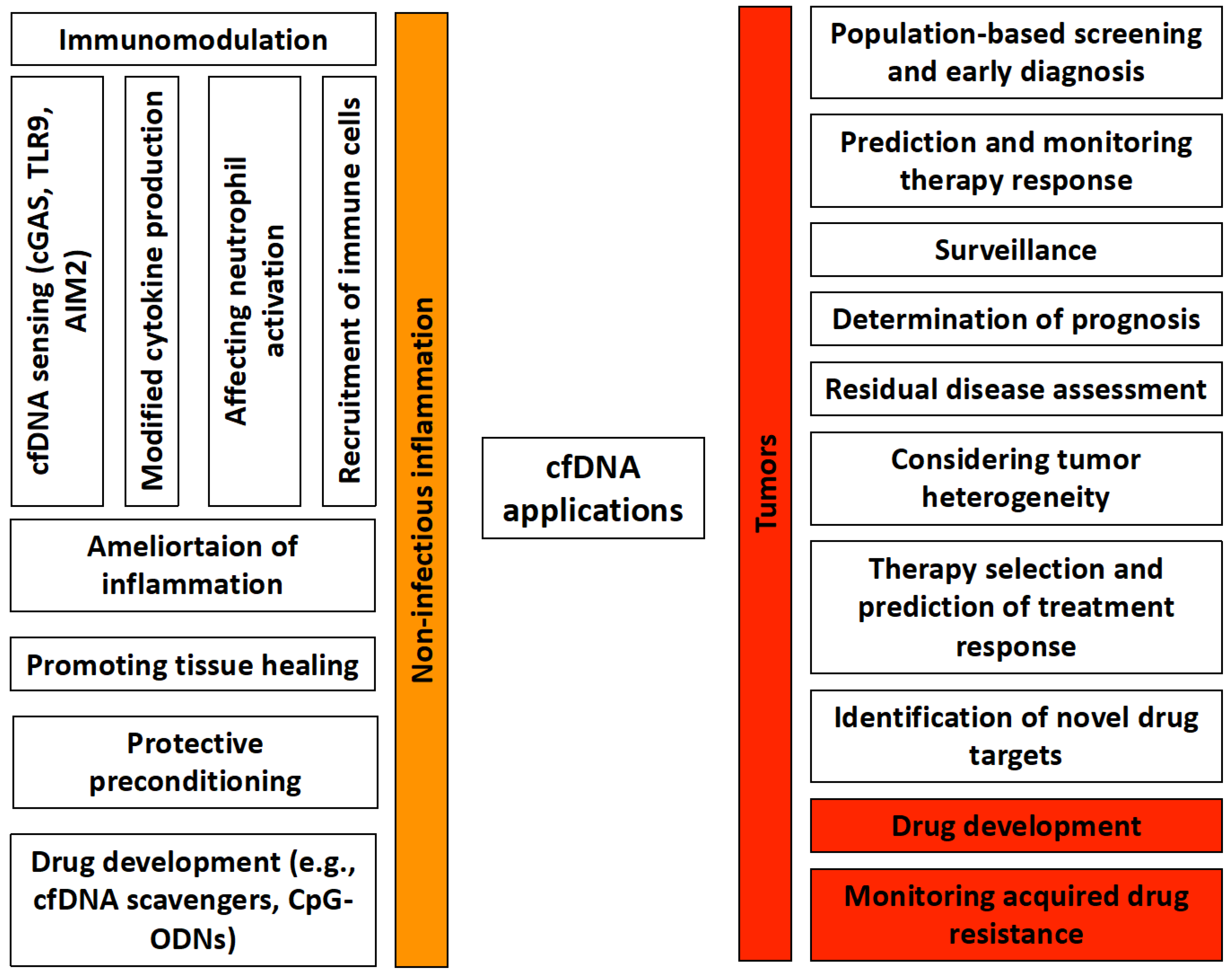 Cell-Free DNA in the Pathogenesis and Therapy of Non-Infectious Inflammations and Tumors