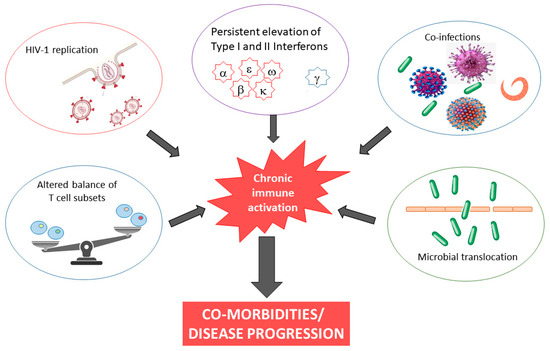The Many Faces of Immune Activation in HIV-1 Infection: A ...