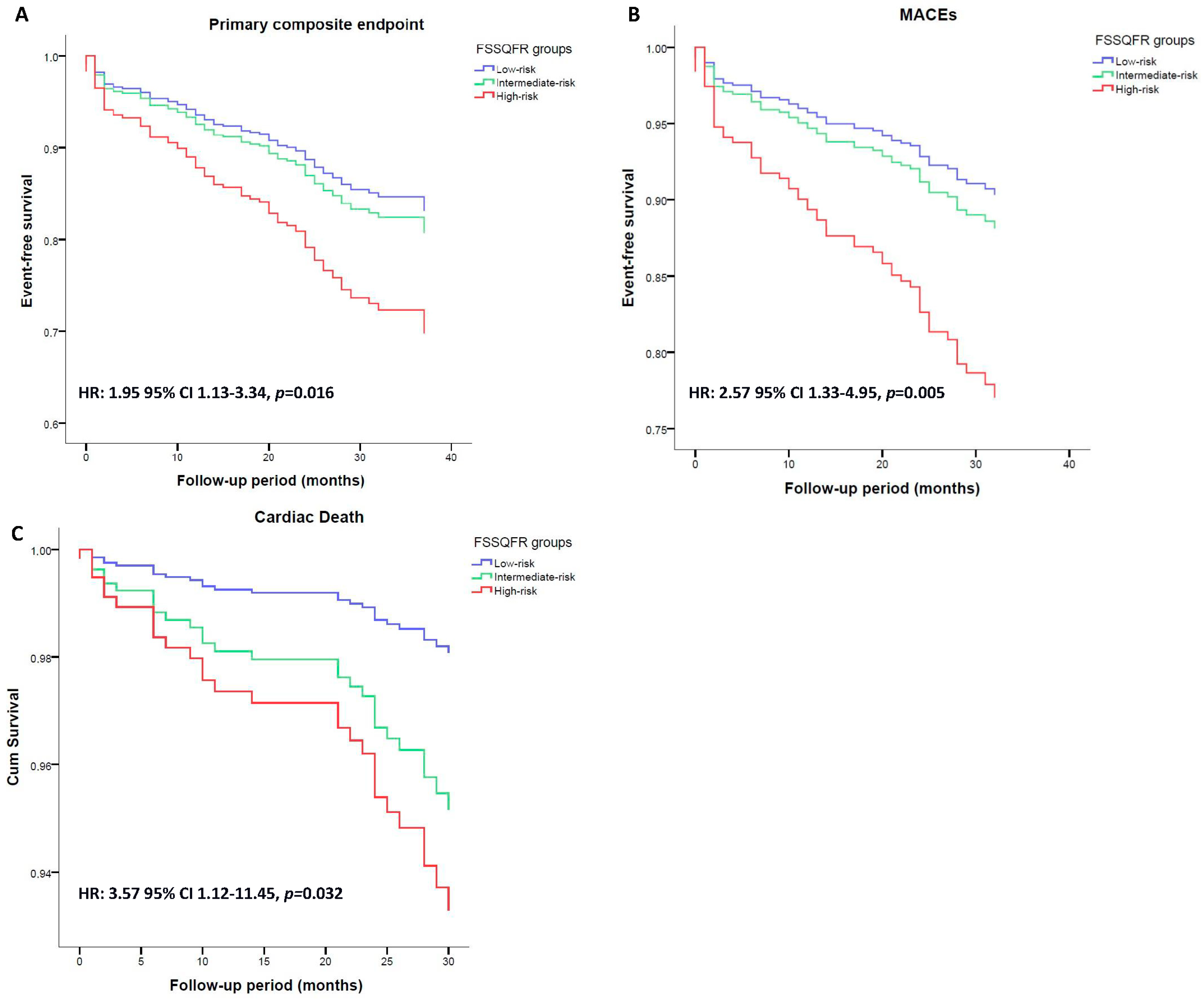 Prognostic Role of Functional SYNTAX Score Based on Quantitative Flow Ratio