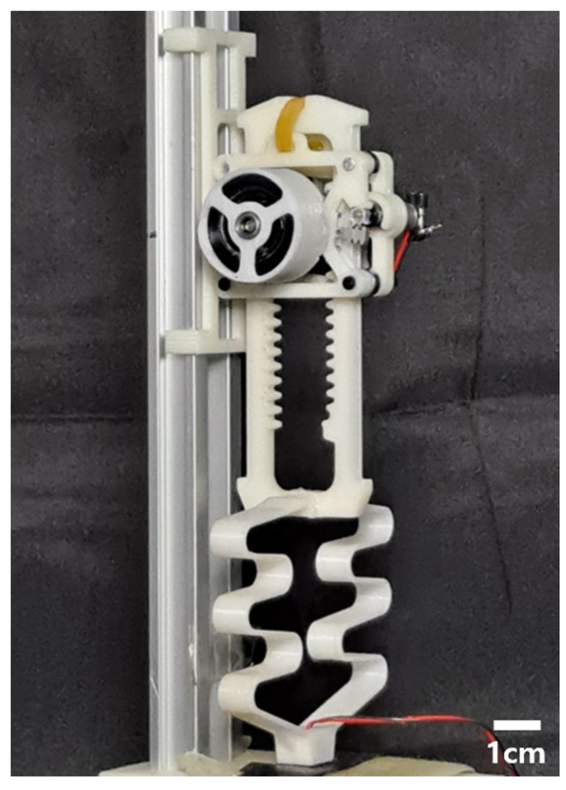 A Small-Scale Hopper Design Using a Power Spring-Based Linear Actuator