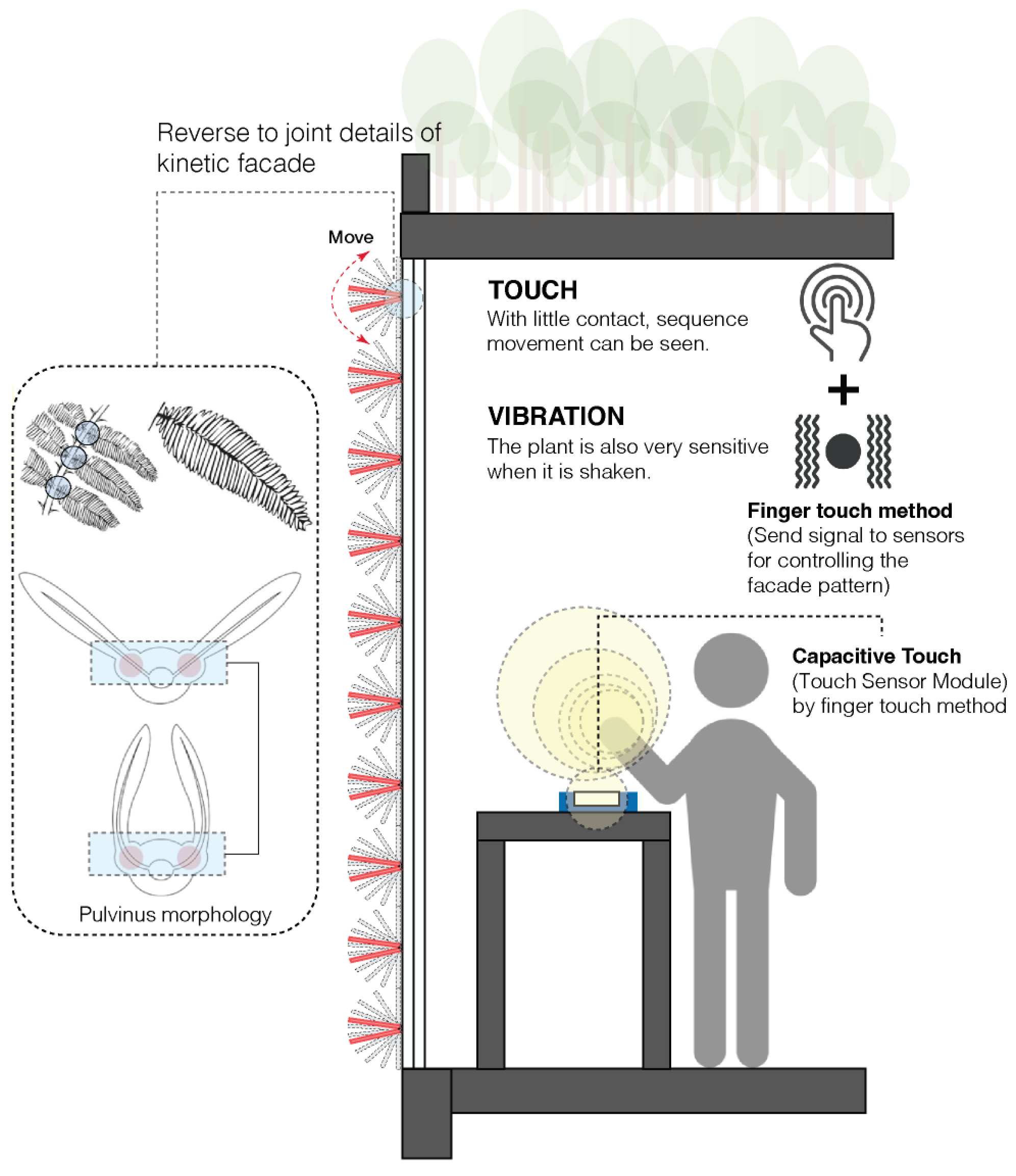 Mimosa Kinetic Façade: Bio-Inspired Ventilation Leveraging the Mimosa ...