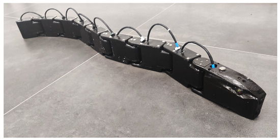 Bioinspired Design and Experimental Validation of an Aquatic Snake Robot