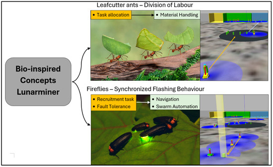 Lunarminer Framework for Nature-Inspired Swarm Robotics in Lunar Water Ice Extraction
