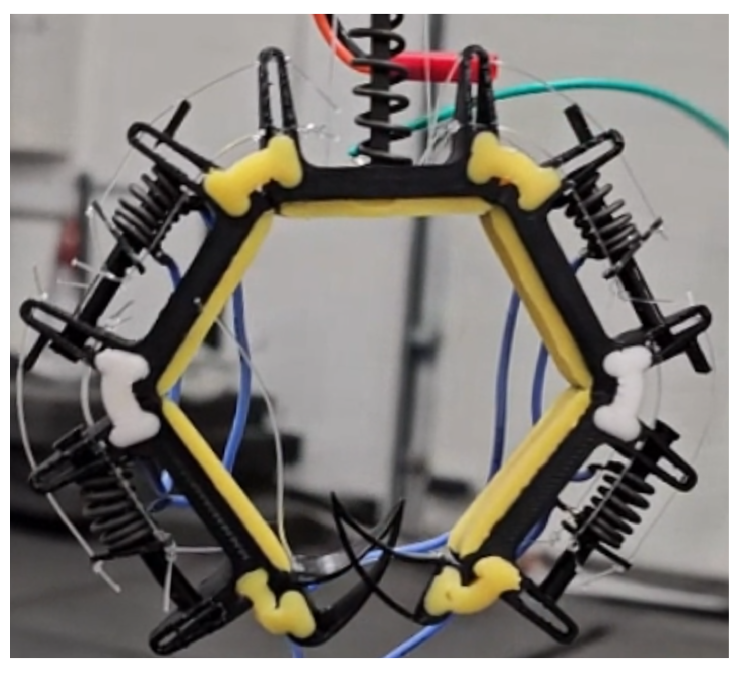 A Lightweight Bioinspired SMA-Based Grasping Mechanism for Flapping ...