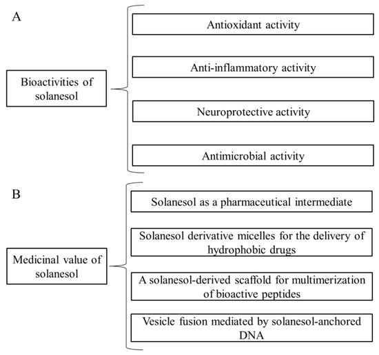Bioactivities and Medicinal Value of Solanesol and Its Accumulation ...