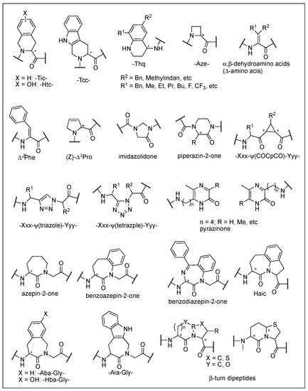 Peptidomimetics and Their Applications for Opioid Peptide Drug Discovery
