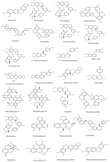 Bioactivity and In Silico Studies of Isoquinoline and Related Alkaloids ...