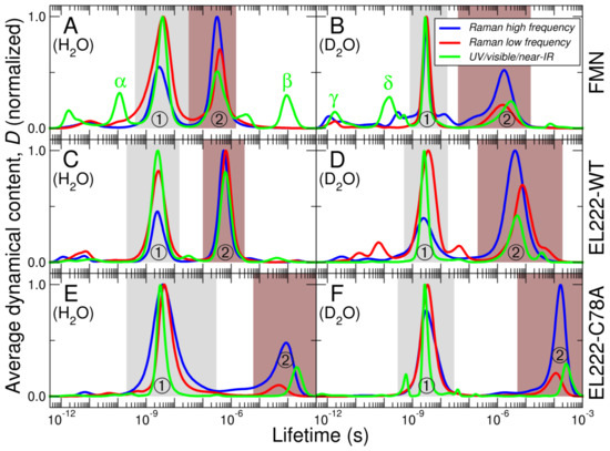 Sub-Millisecond Photoinduced Dynamics of Free and EL222-Bound FMN by ...