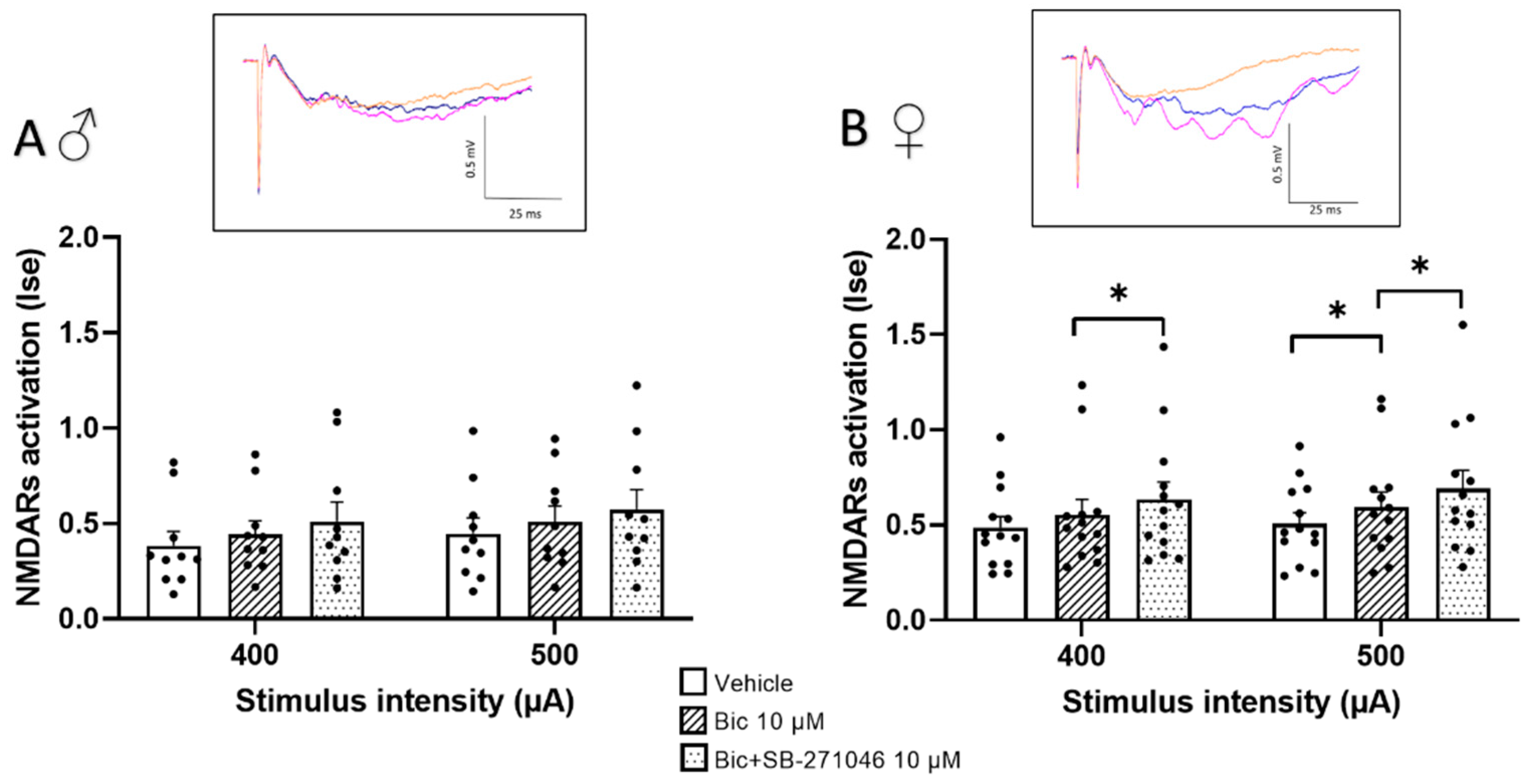 5 Ht6 Receptors Sex Dependently Modulate Hippocampal Synaptic Activity
