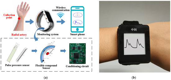 Biosensors | Free Full-Text | A Wearable and Real-Time Pulse Wave Monitoring System Based on a ...
