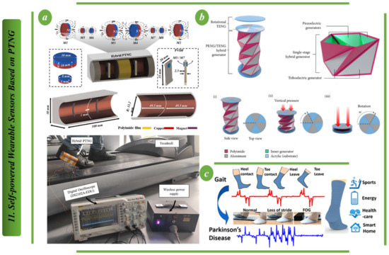 Recent Advances in Self-Powered Wearable Sensors Based on Piezoelectric and Triboelectric ...