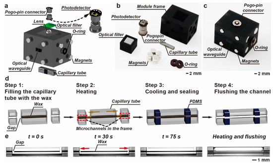 A Miniature Modular Fluorescence Flow Cytometry System