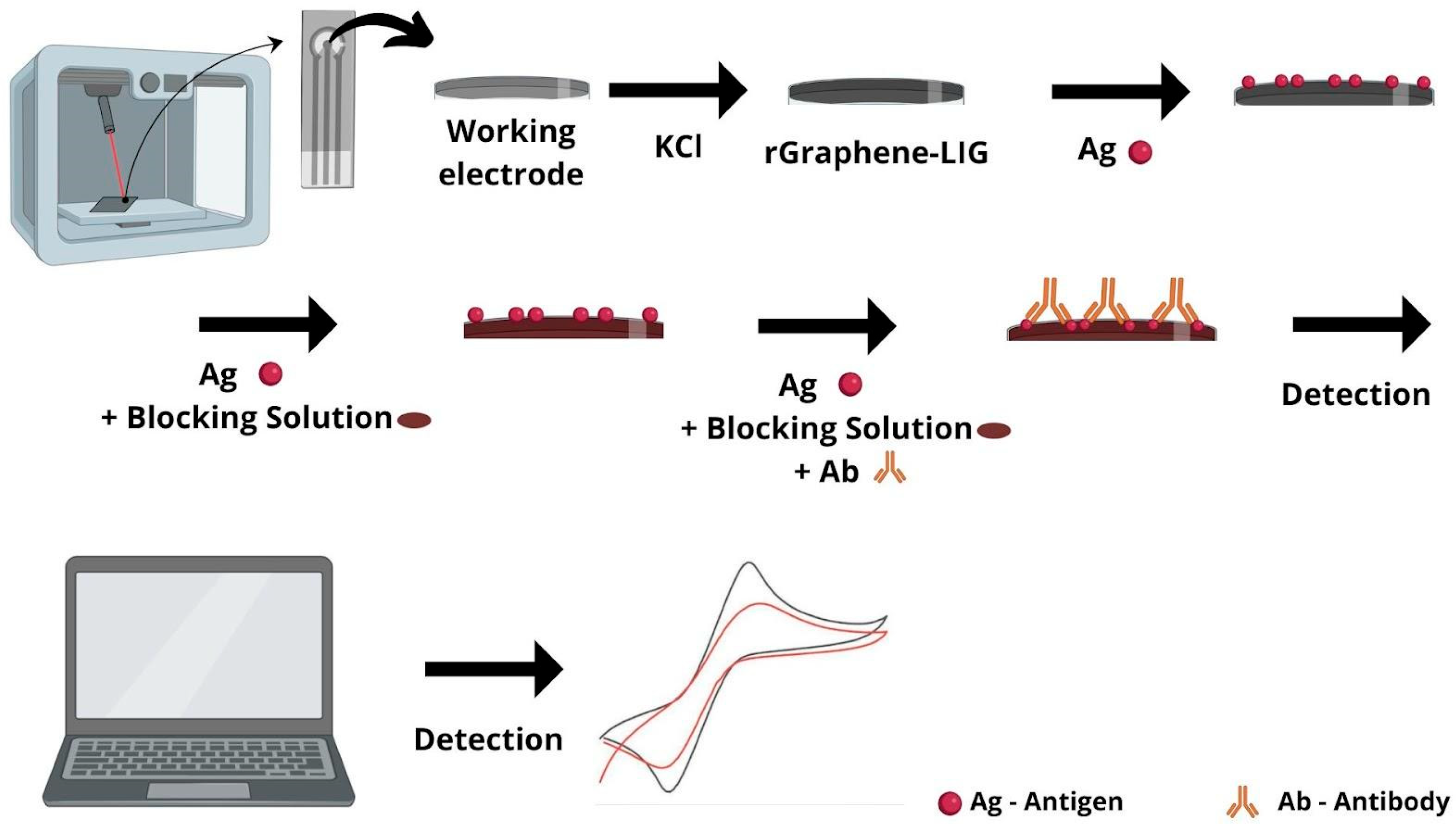 Electrochemical Immunosensors on Laser-Induced Graphene Platforms for ...