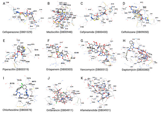 Computational Screening of Approved Drugs for Inhibition of the Antibiotic Resistance Gene mecA ...