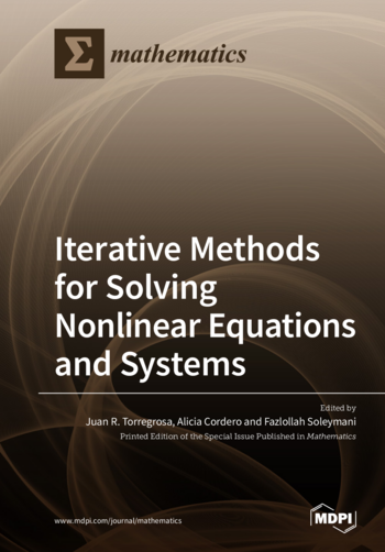 Iterative Methods for Solving Nonlinear Equations and Systems | MDPI Books
