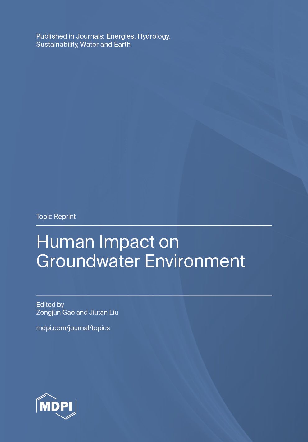 Human Impact on Groundwater Environment | MDPI Books