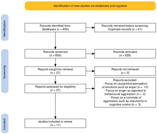 Brain Sciences | Special Issue : Dimensions of Pathological Aggression ...