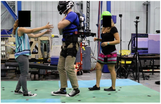 Tandem Walk in Simulated Martian Gravity and Visual Environment