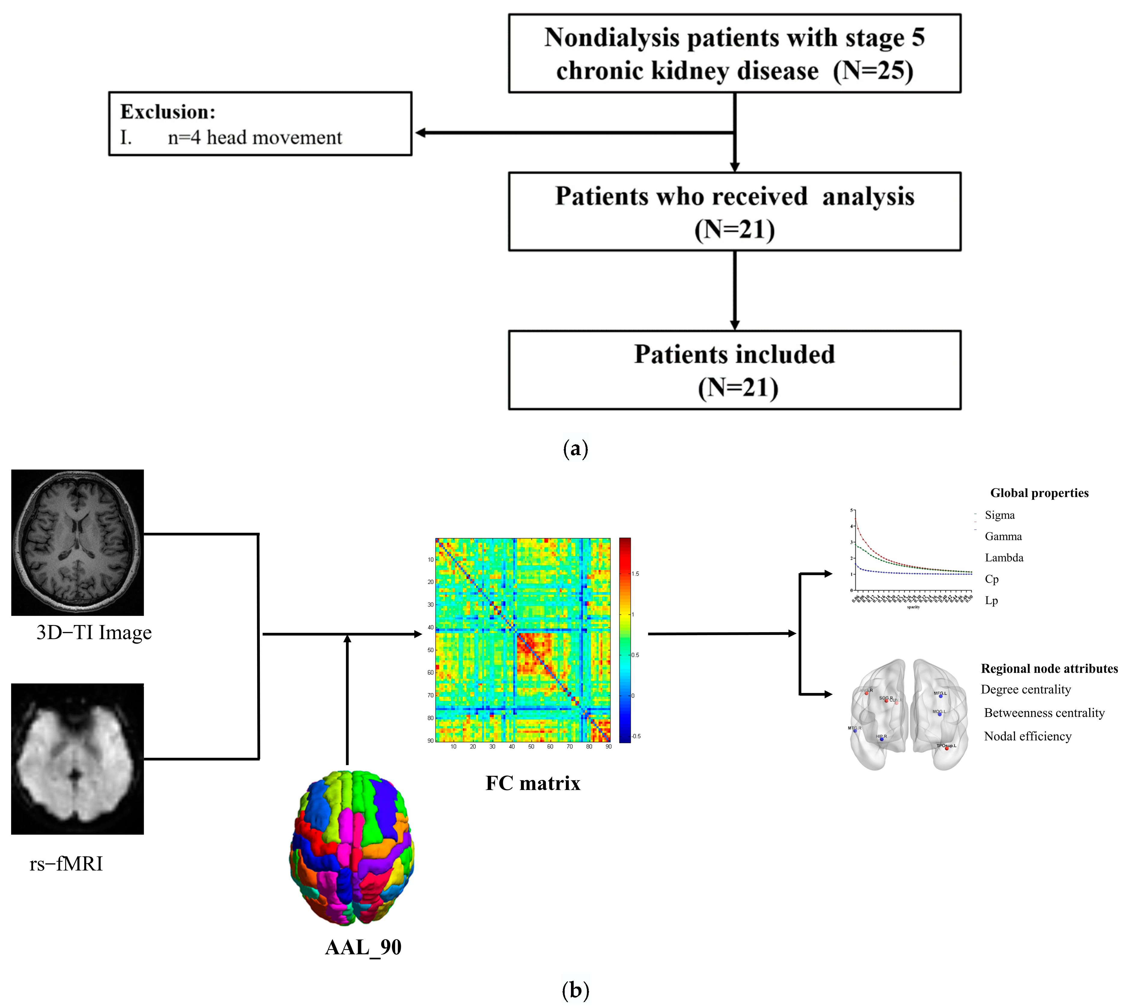 Altered Resting-State Functional Networks in Nondialysis Patients with ...