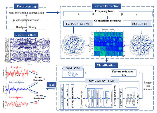 Automatic Seizure Detection and Prediction Based on Brain Connectivity Features and a CNNs Meet ...