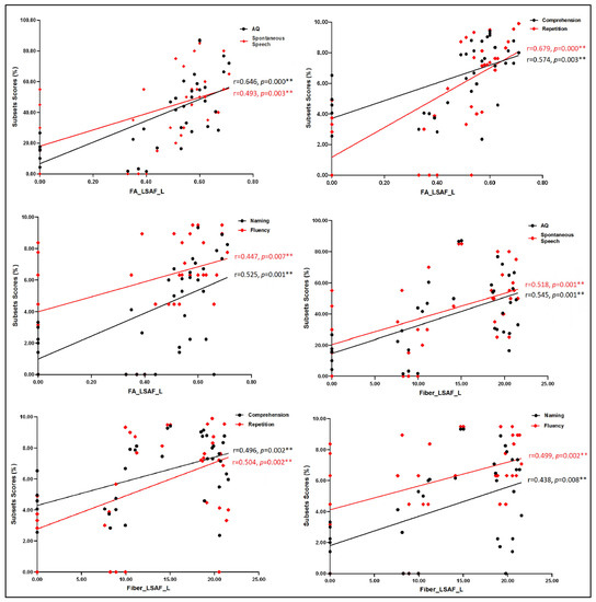 Effects of Damage to the Integrity of the Left Dual-Stream ...