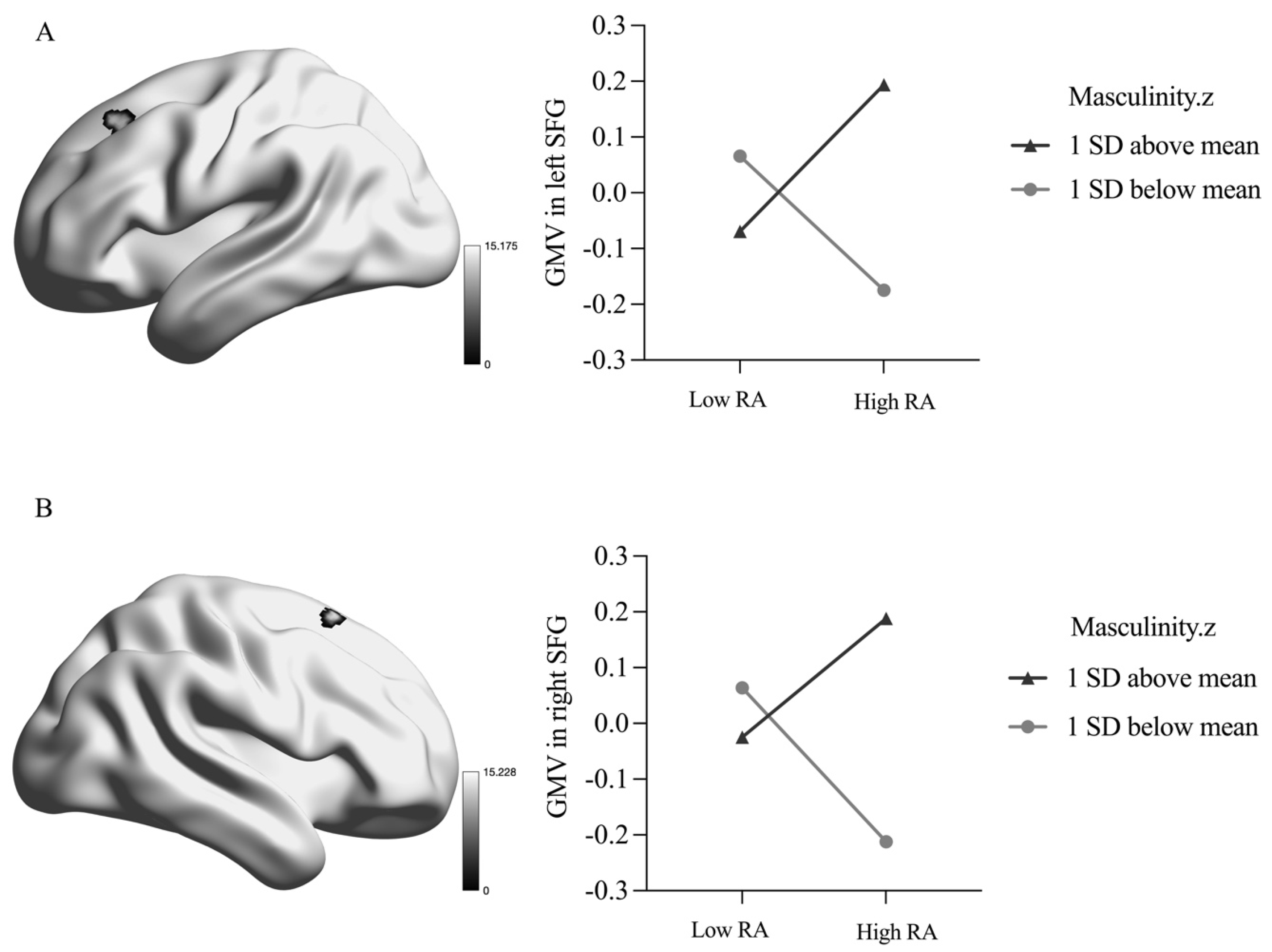 Relationships between Grey Matter Volume in the Bilateral Superior Frontal Gyrus and Reactive ...