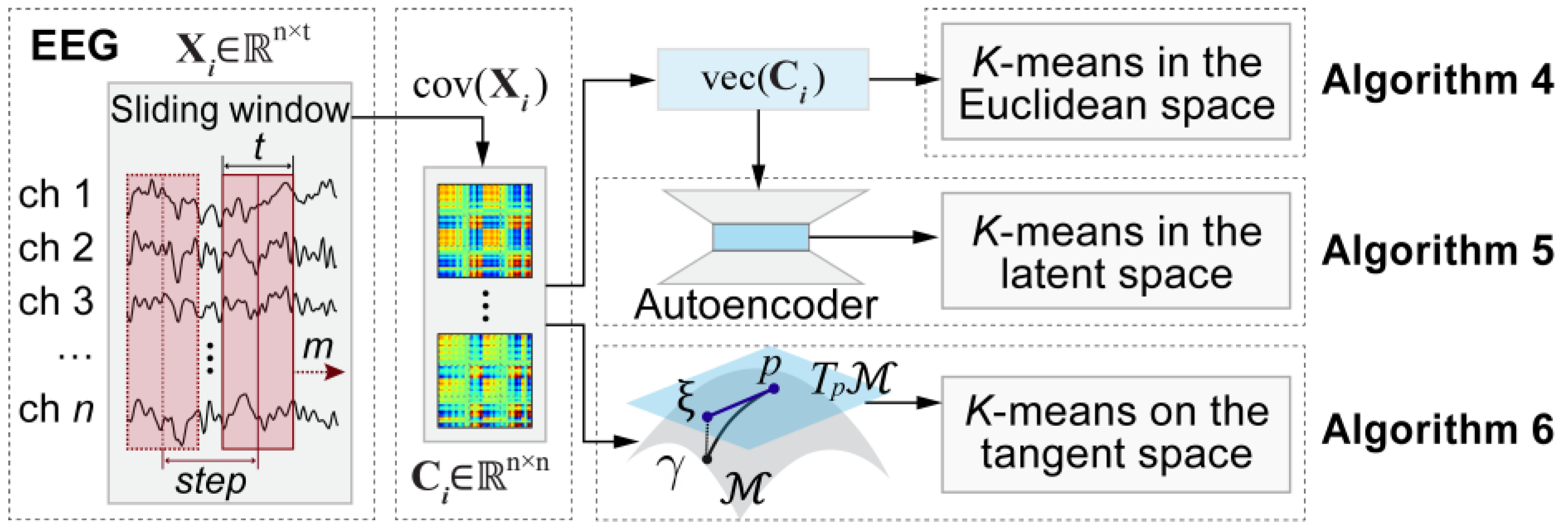 A Task-Related EEG Microstate Clustering Algorithm Based on Spatial Patterns, Riemannian ...