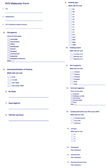 Assessment of Seismic Building Vulnerability Using Rapid Visual ...