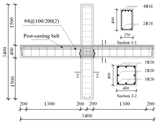 Experimental Investigation of Seismic Performance of a Hybrid Beam ...