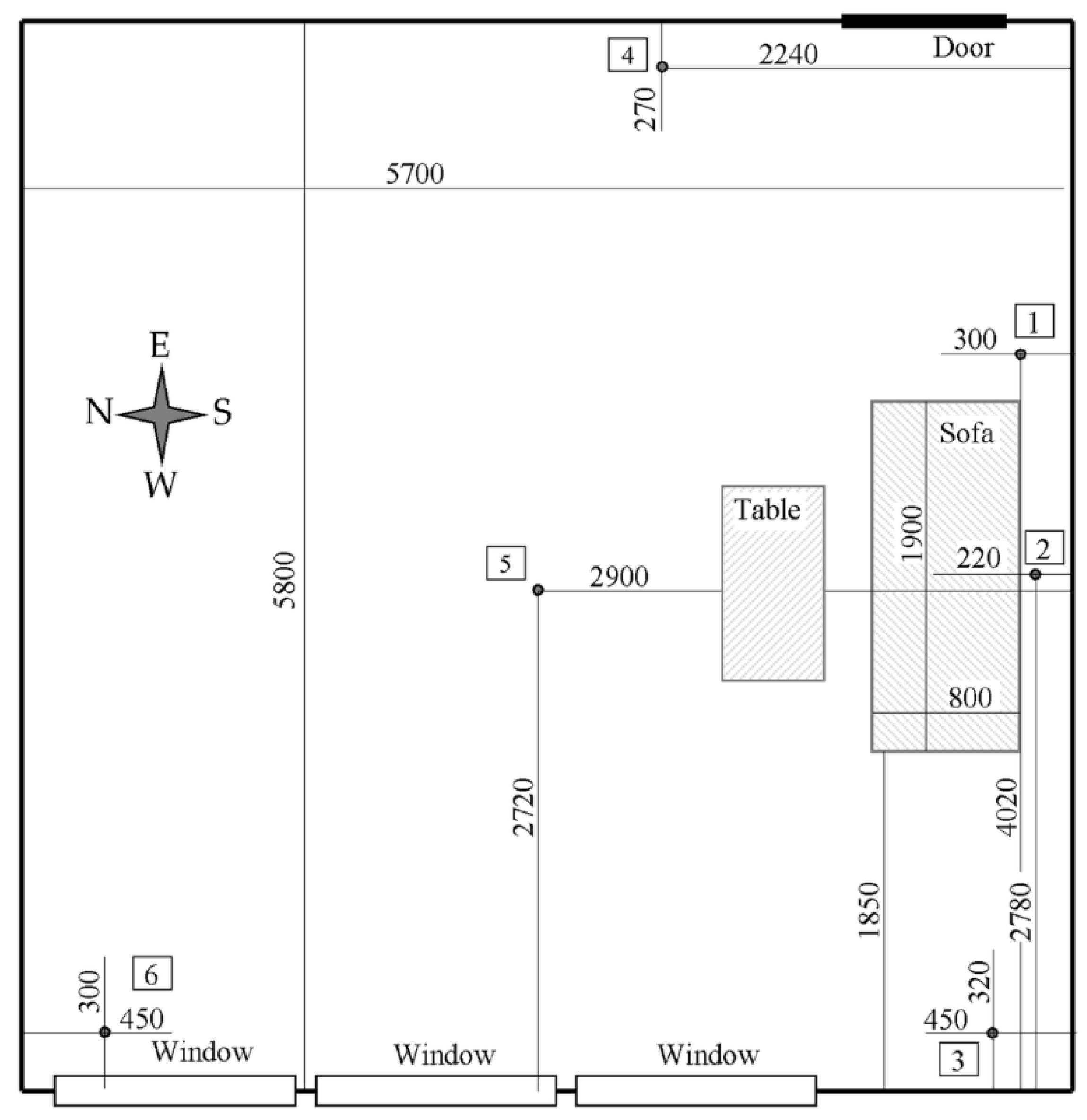 An Experimental and Numerical Study on Fire Spread in a Furnished Room