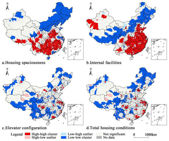 Spatial Variation Characteristics of Housing Conditions in China