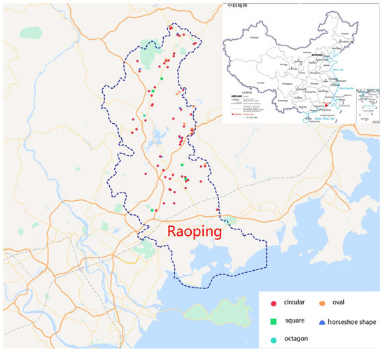 The Geo-Distribution and Spatial Characteristics of Tulou Dwellings in ...