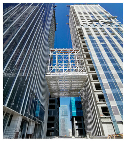 Integral Lifting of Steel Structure Corridor between Two Super High ...