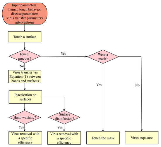 Fomite Transmission in Airports Based on Real Human Touch Behaviors