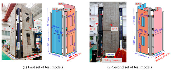 Full Size Two-Layer Steel Frame–Exterior Wall Panel Shaking-Table Test