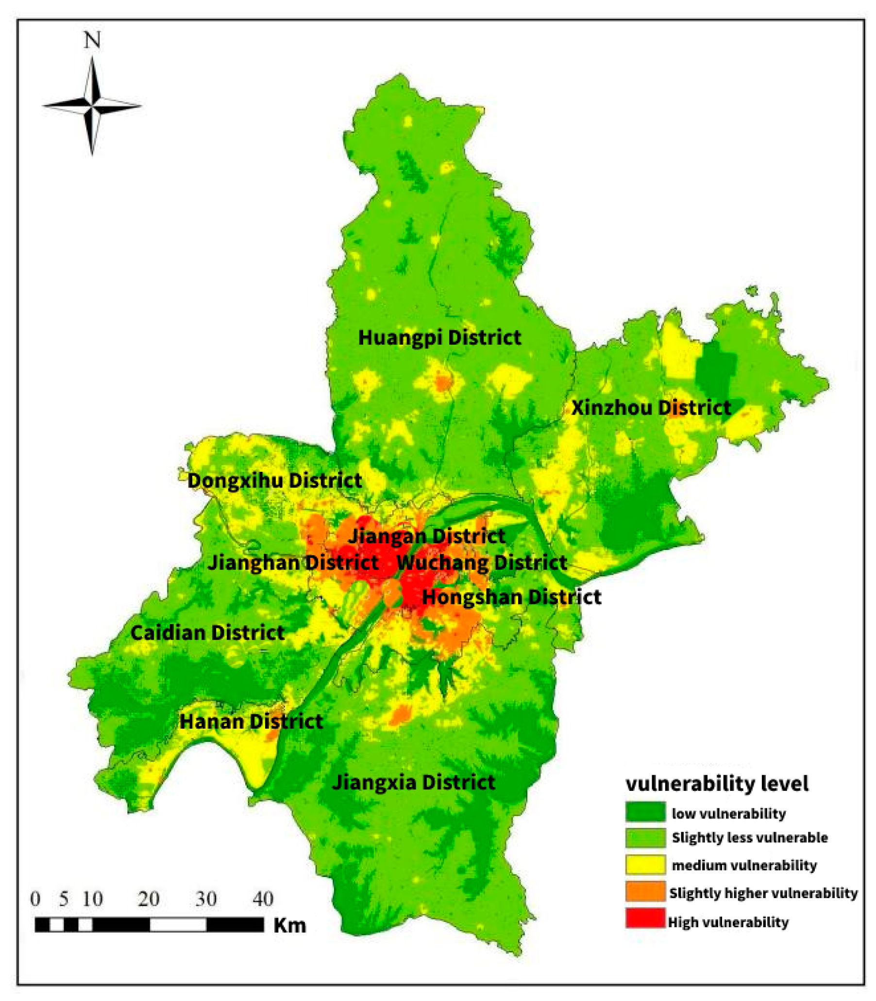 Flood Disaster Risk Assessment in Wuhan City Based on GIS Analysis and Indicator Ranking Using ...