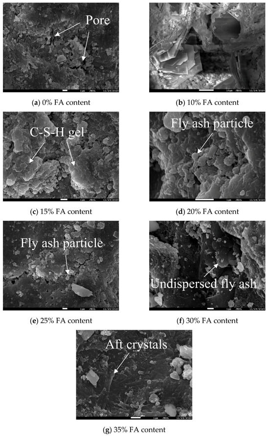 Influence of Fly Ash Content on Macroscopic Properties and ...