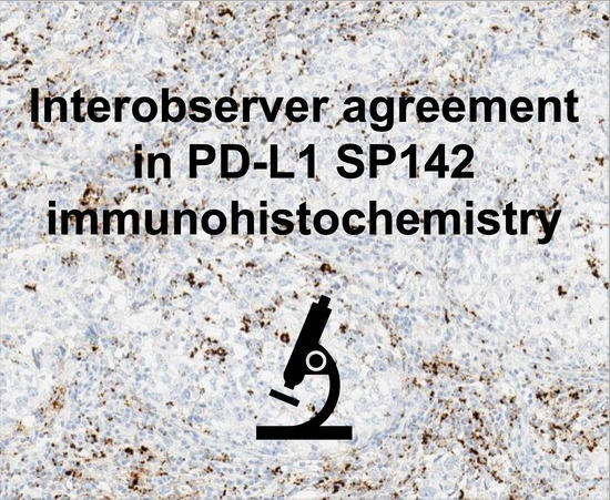 Cancers | Free Full-Text | Interobserver Agreement of PD-L1/SP142 ...