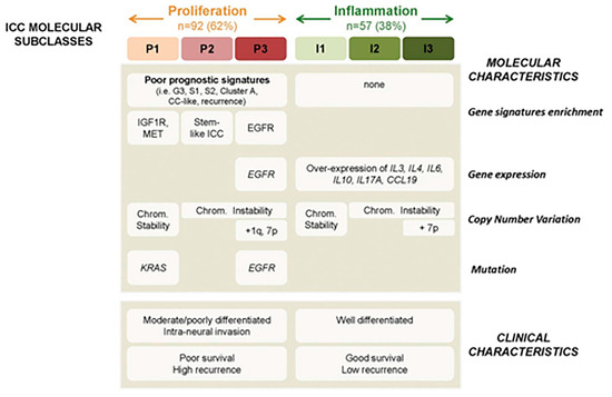 Intrahepatic Cholangiocarcinoma: A Summative Review of Biomarkers and Targeted Therapies