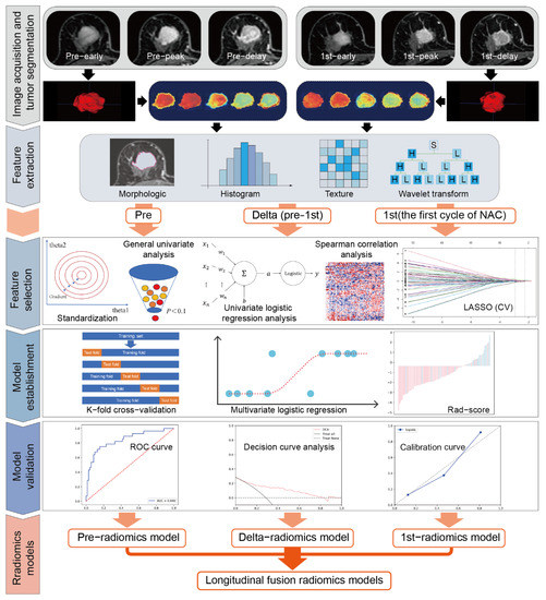 Cancers | Free Full-Text | Delta-Radiomics Based on Dynamic Contrast-Enhanced MRI Predicts ...