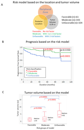 Tumor Location and a Tumor Volume over 2.8 cc Predict the Prognosis for ...