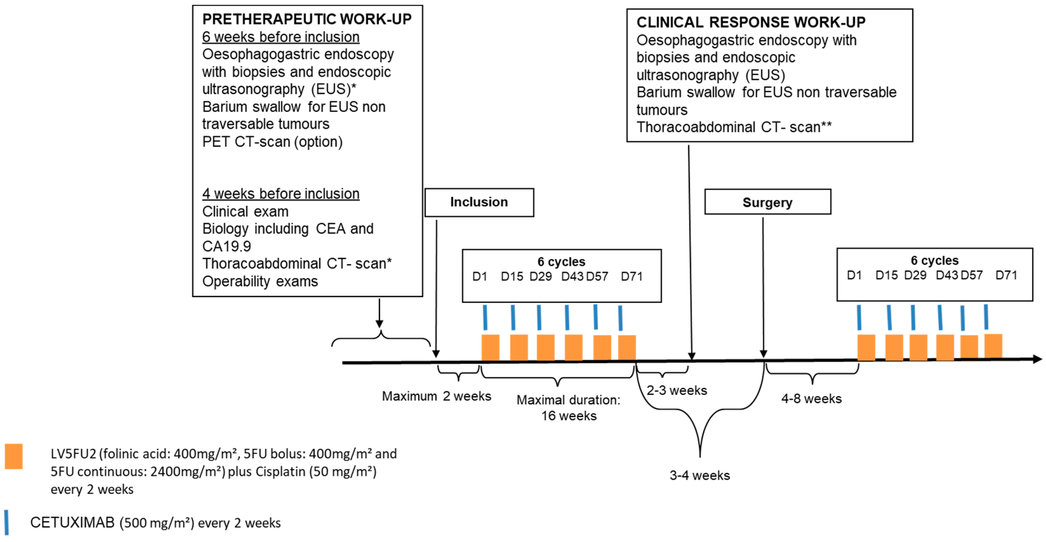 Perioperative Cetuximab with Cisplatin and 5-Fluorouracil in Esogastric ...