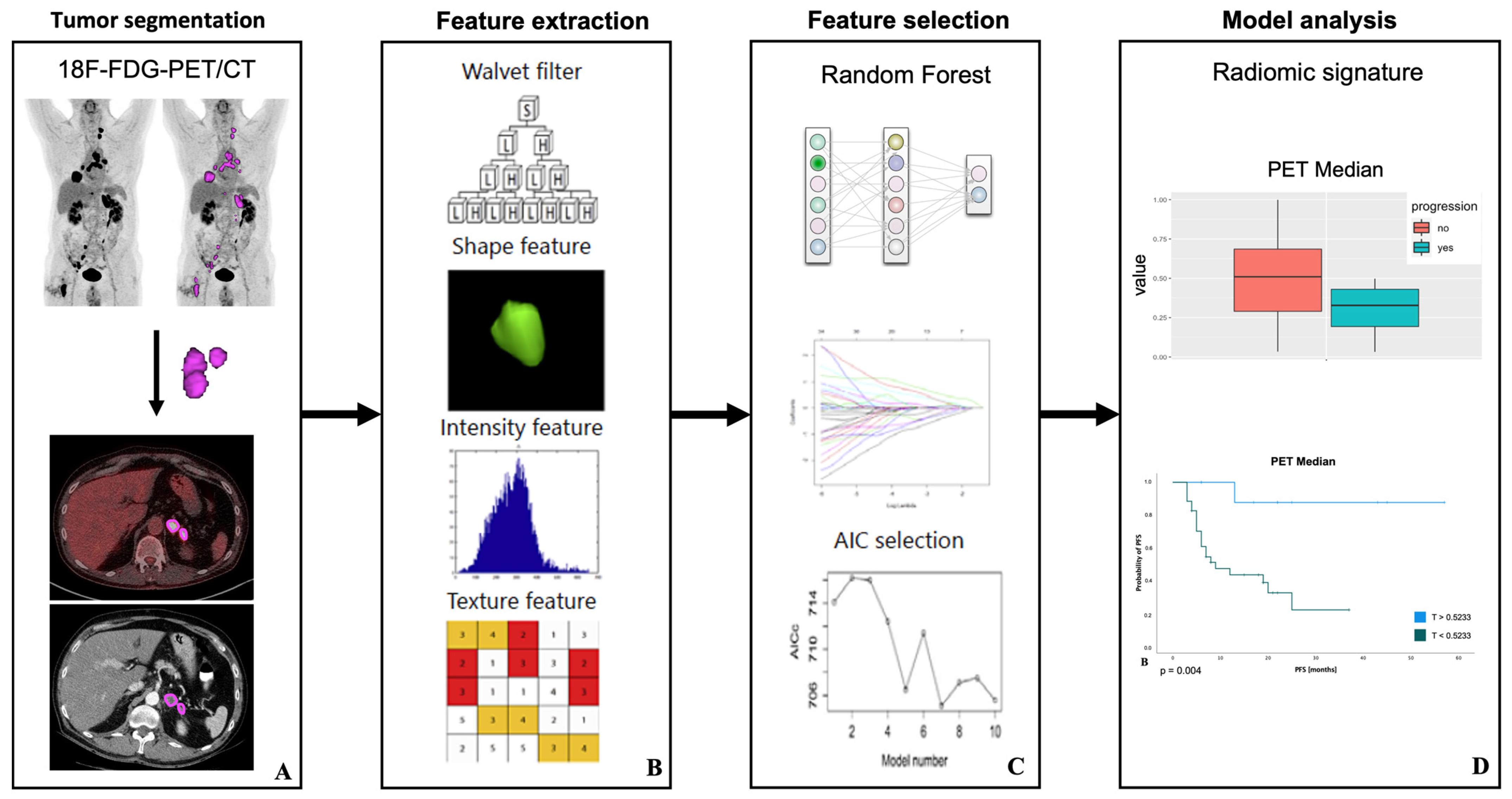 Radiomics of Tumor Heterogeneity in 18F-FDG-PET-CT for Predicting Response to Immune Checkpoint ...