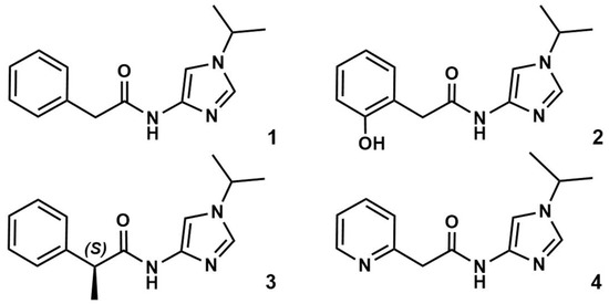 Imidazole-4-N-acetamide Derivatives as a Novel Scaffold for Selective ...