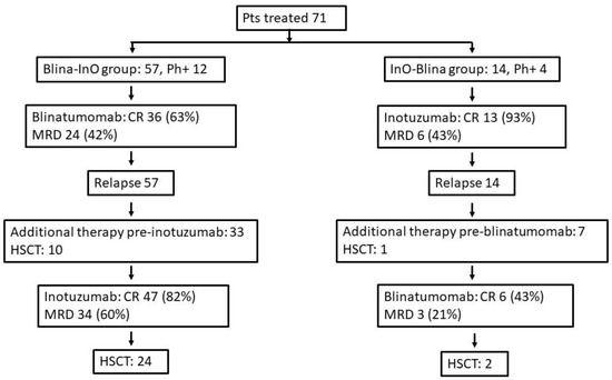 Blinatumomab and Inotuzumab Ozogamicin Sequential Use for the Treatment of Relapsed/Refractory ...